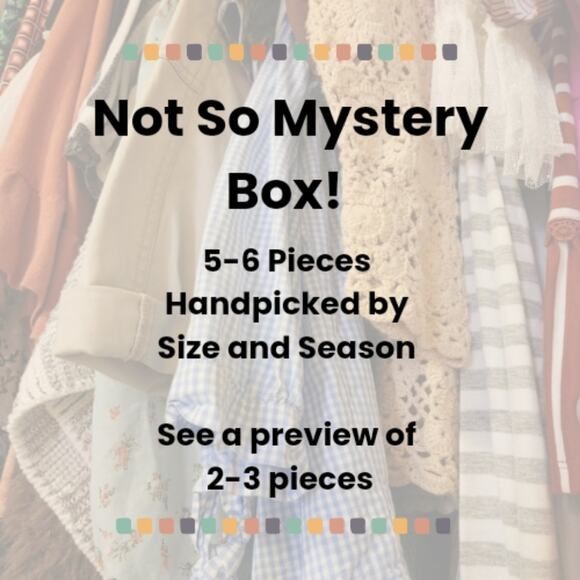 Mystery Box Other Not So Mystery Box Assorted Brands For Size